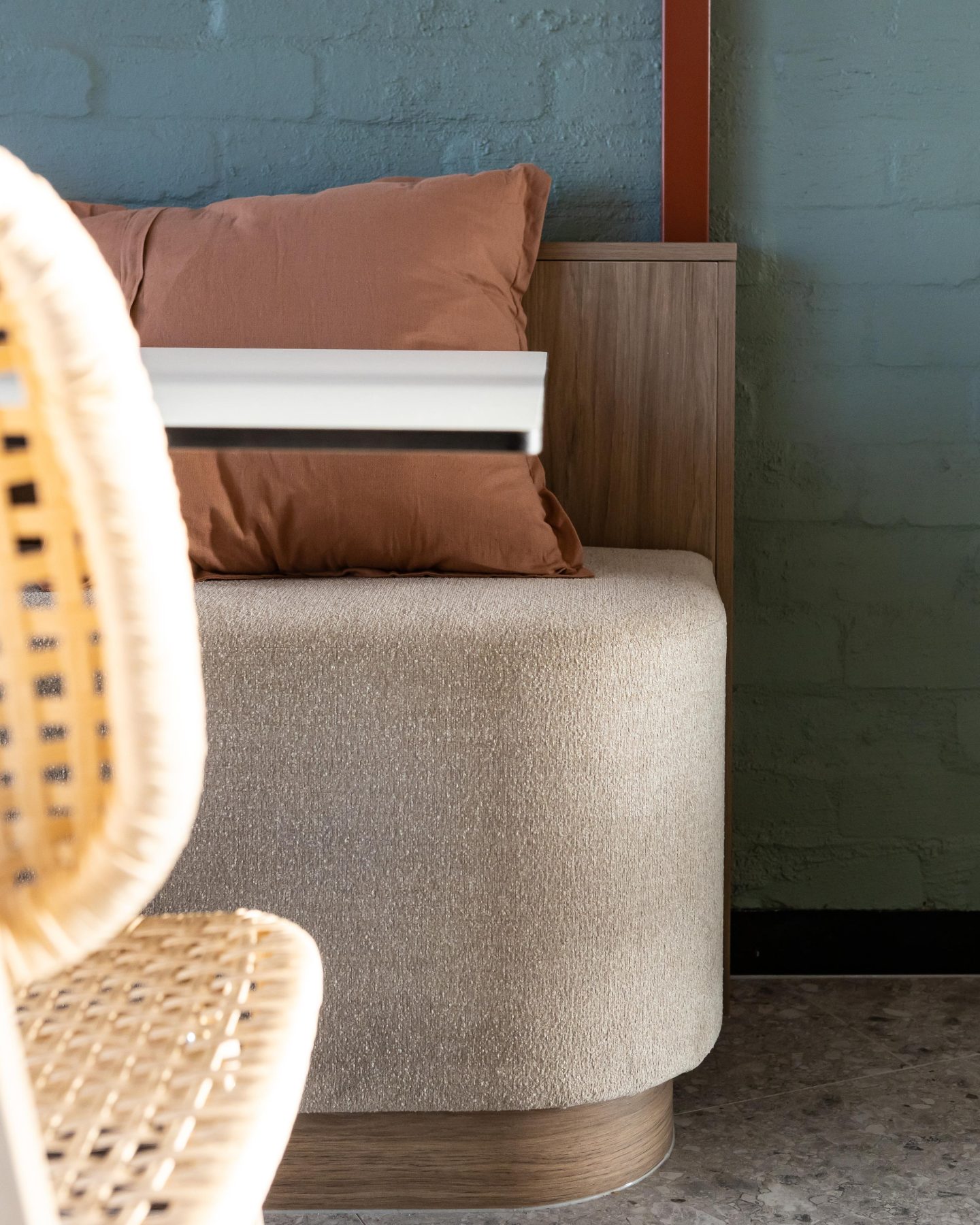 Crypton Upholstery Fabric for a Busy Perth Café - Materialised